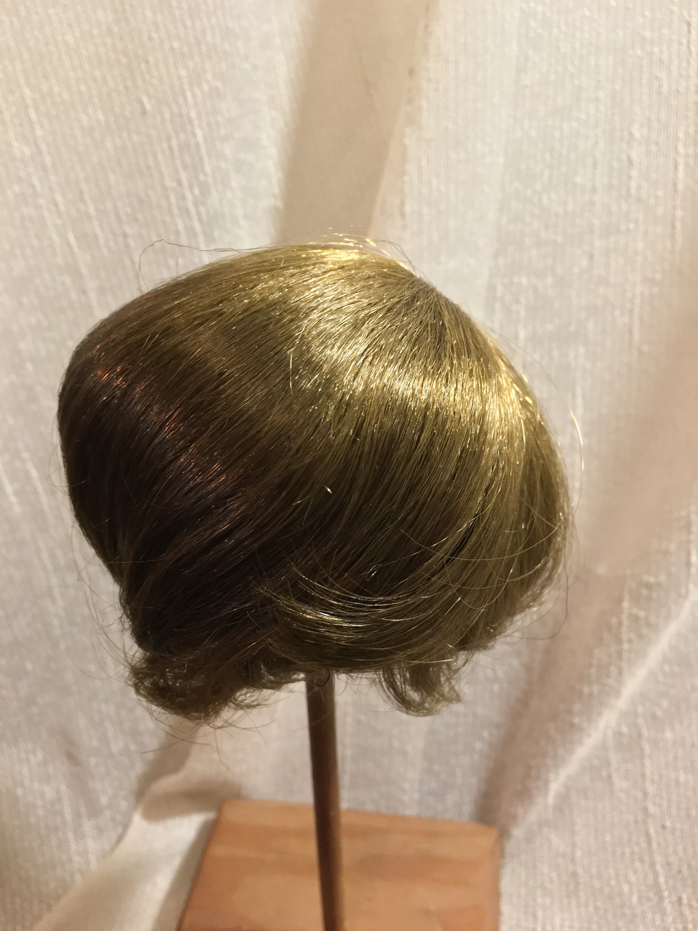 Vintage "matthew" Doll Wig by Imsco World of Dolls Size 7-8" 8-9",9-10 ...