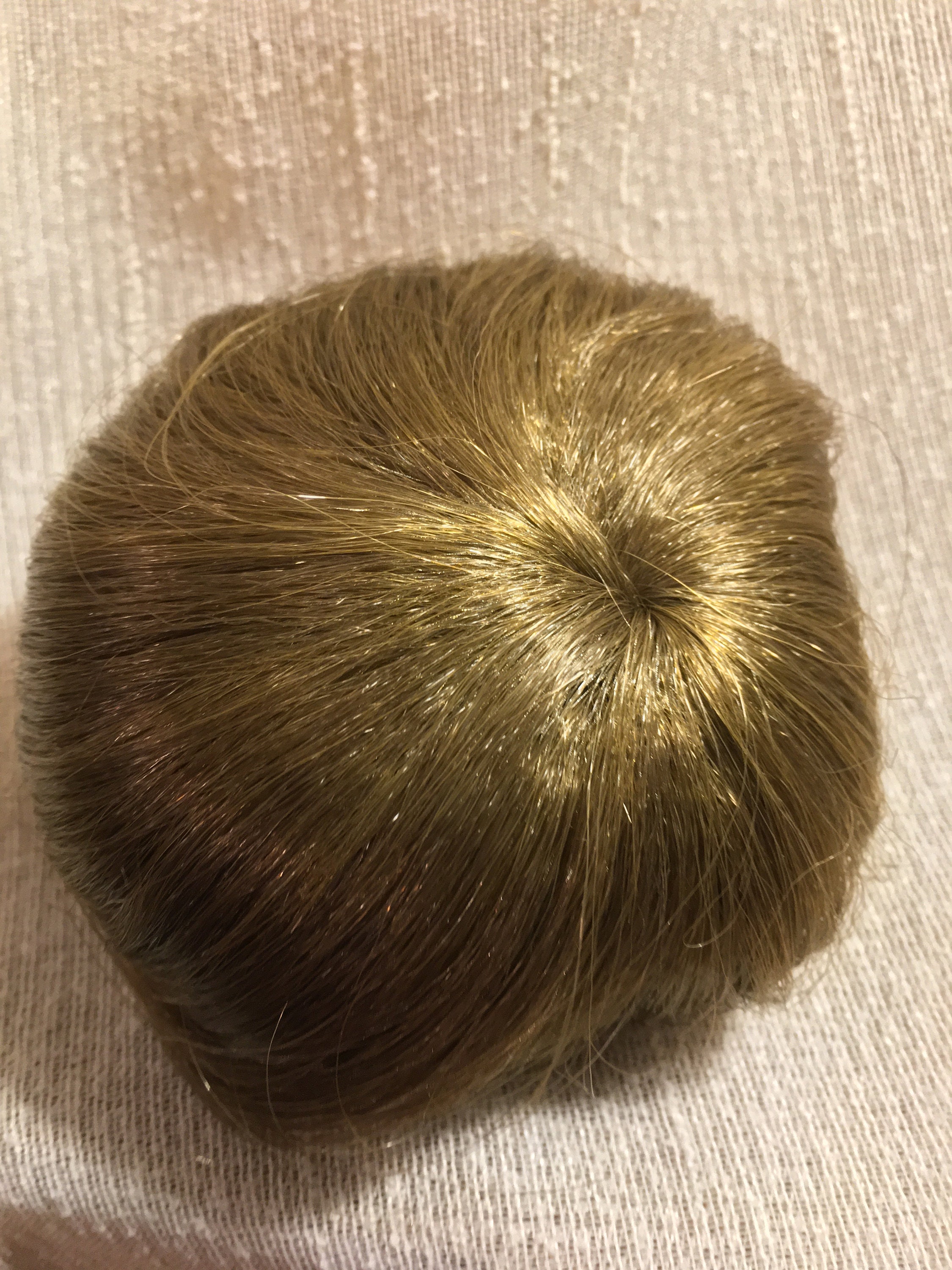 Vintage "matthew" Doll Wig by Imsco World of Dolls Size 7-8" 8-9",9-10 ...