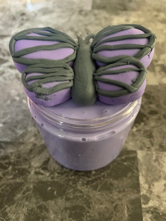 Purple Butterfly Slime - Etsy