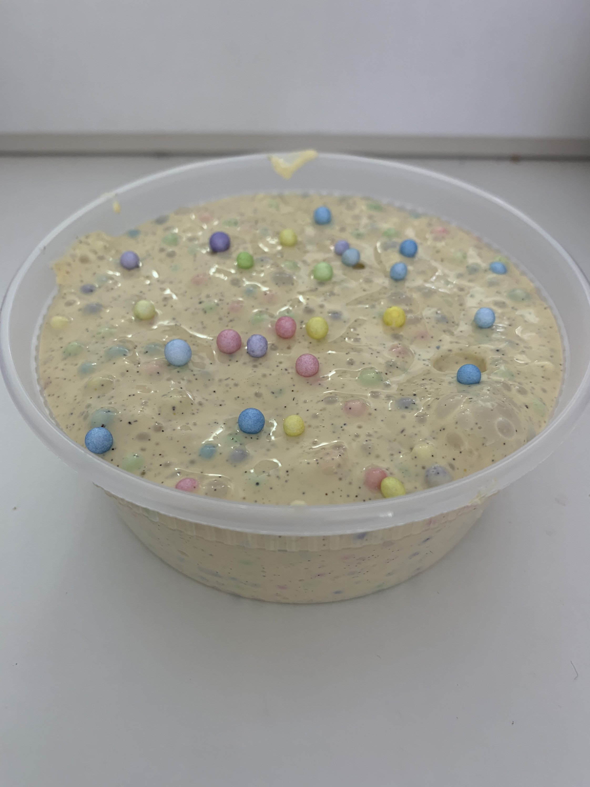 Funfetti Cake Mix Slime - Etsy