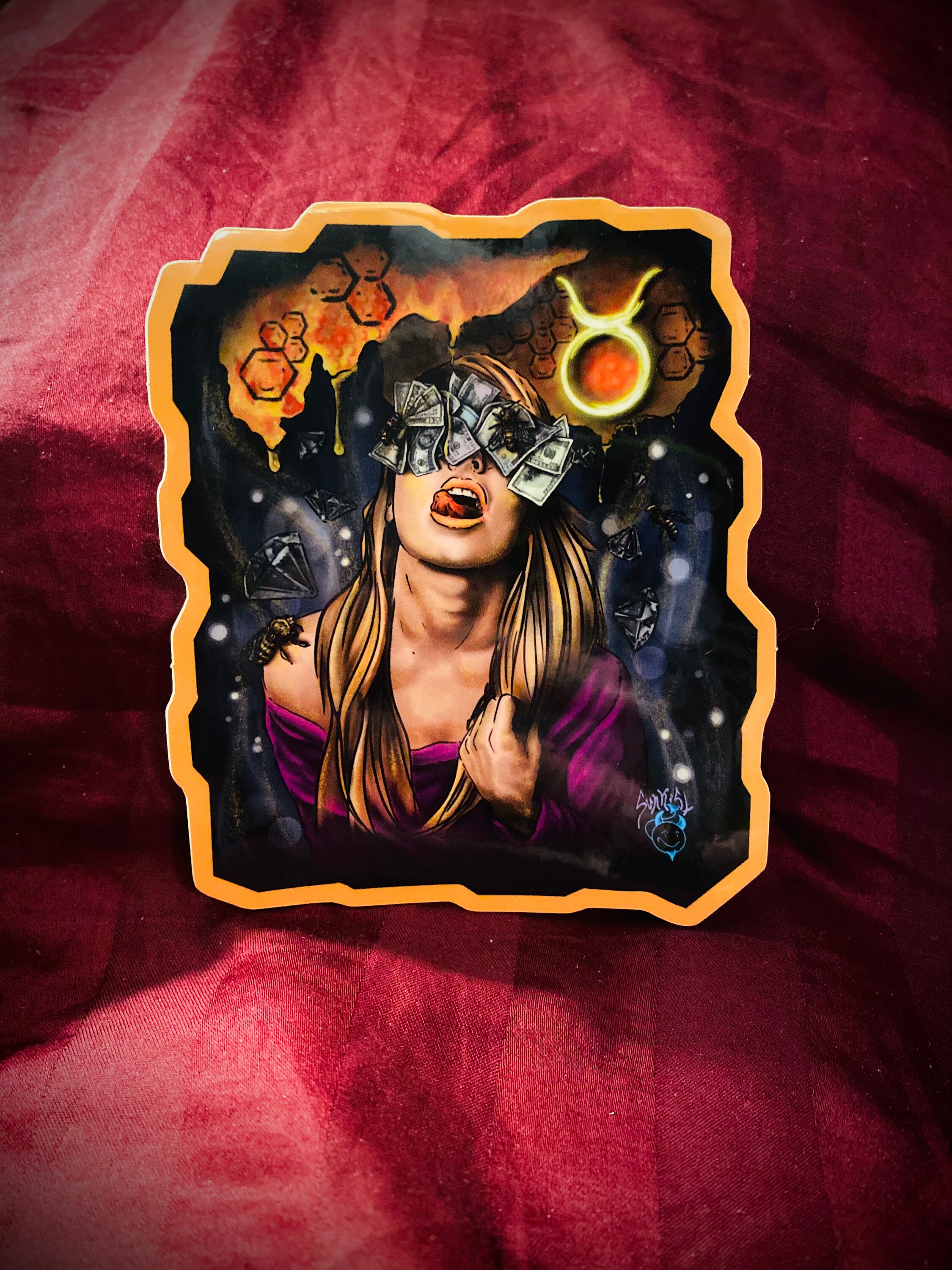 Embellishments Craft Supplies & Tools High quality sticker SUNKIST ...