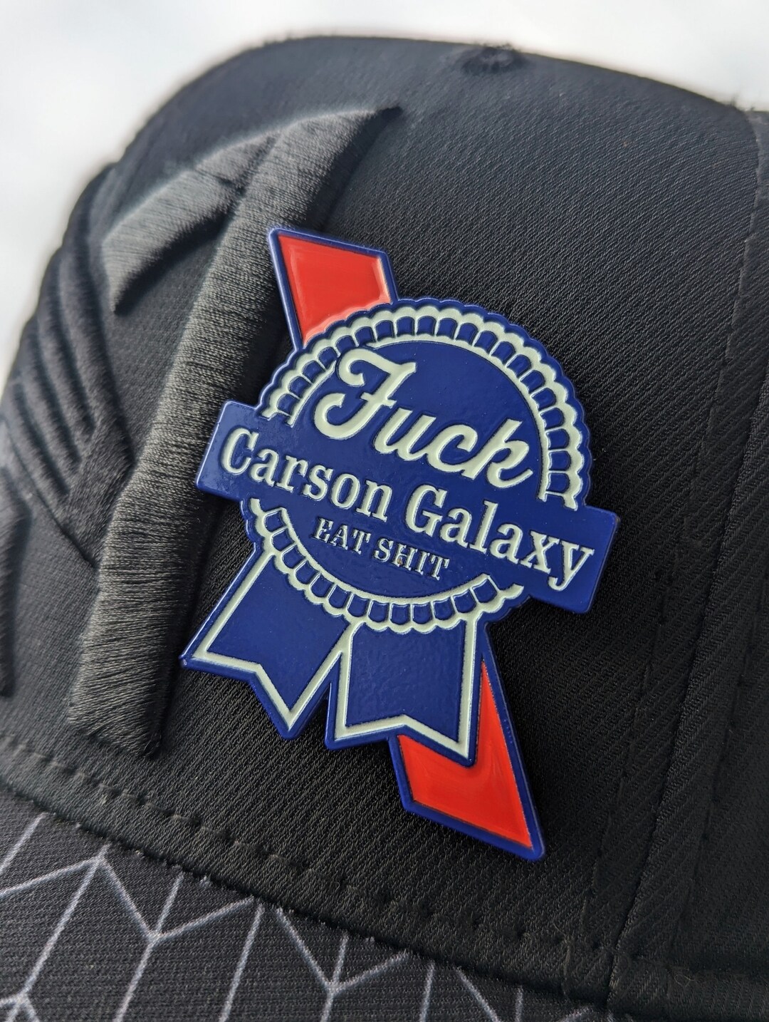 LAFC Pin F*ck Carson Anti Galaxy Jacket Vest Hat Shirt Scarf Los ...