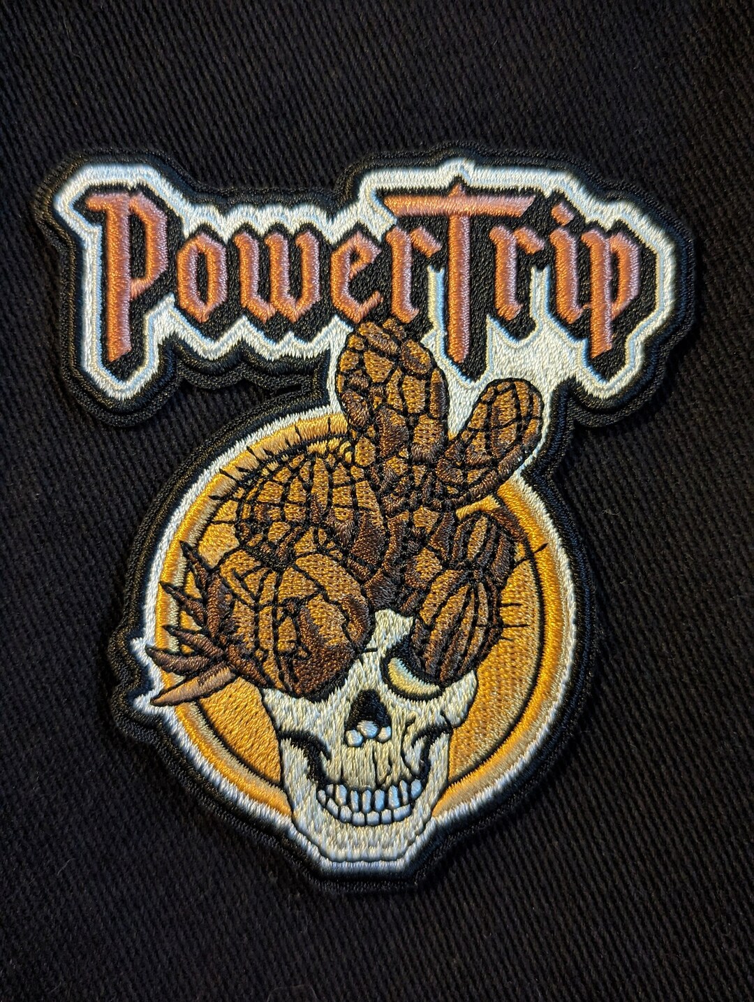 POWERTRIP FESTIVAL PATCH Metallica Tool Judas Priest Iron Maiden Acdc ...
