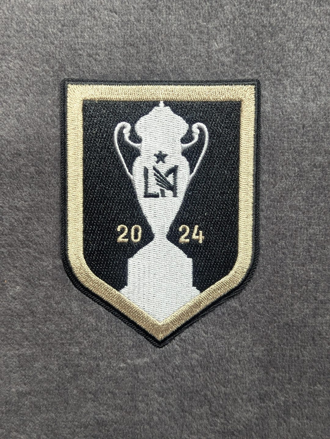 LAFC Patch U.S. Open Cup Champions 2024 Iron-on Jacket Vest Shirt Hat ...