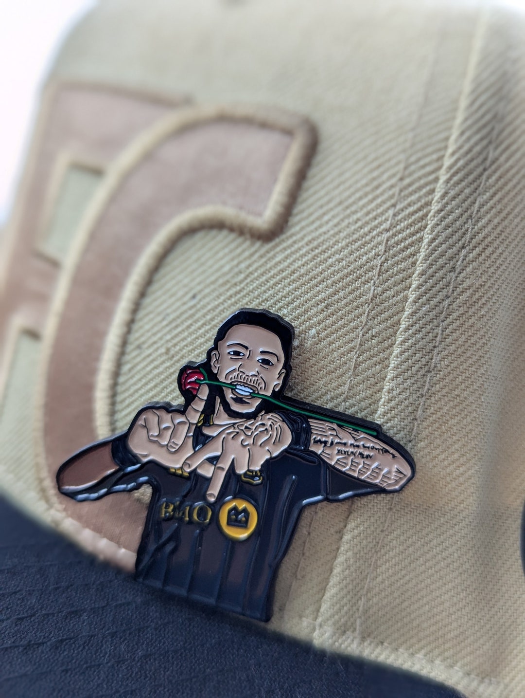 LAFC Pin Denis Bouanga 99 Rose Bowl Victory Jacket Vest Hat Shirt Scarf ...