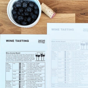 Wine Tasting Basic Printable Guide - Etsy