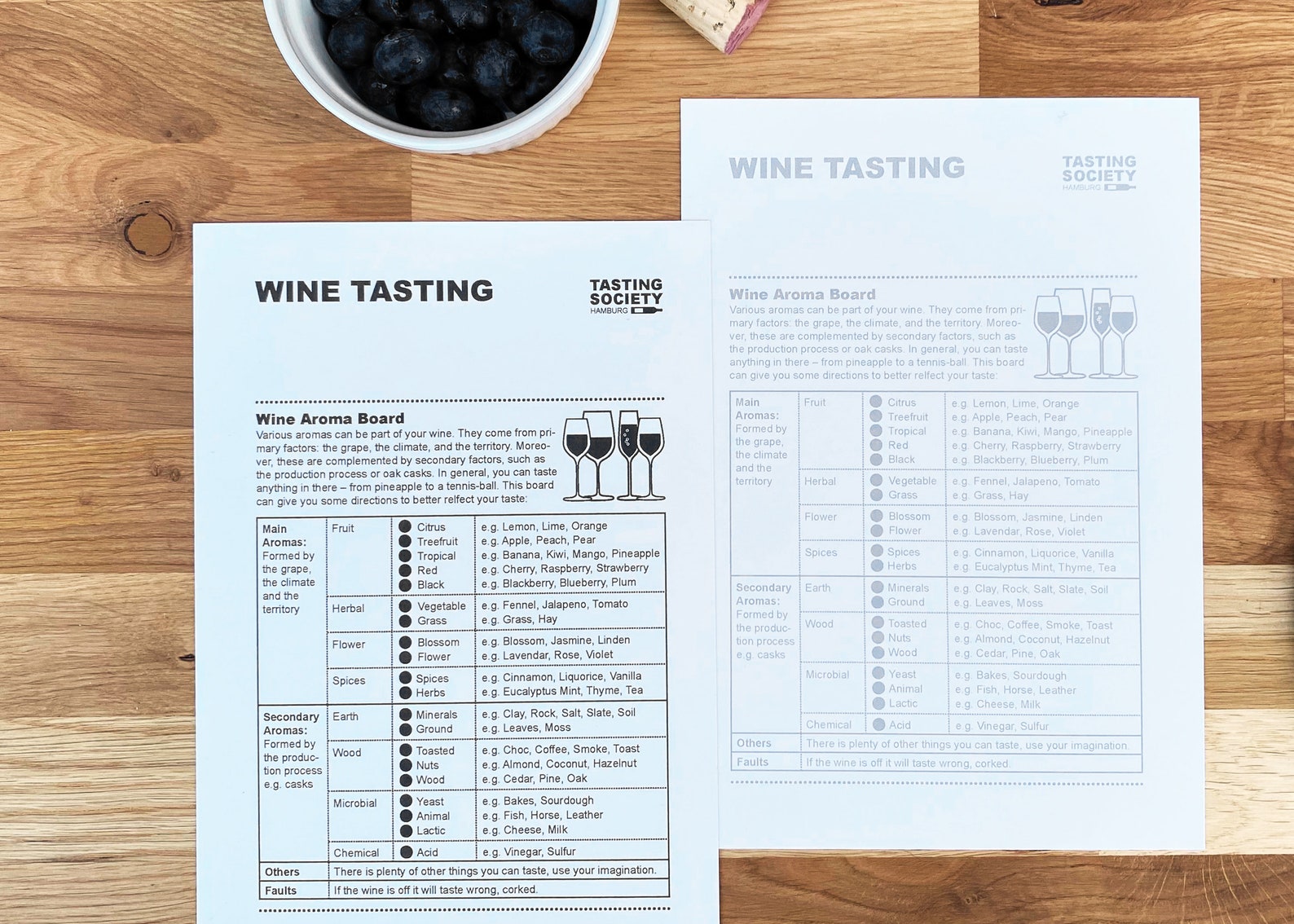 Wine Tasting Basic Printable Guide - Etsy