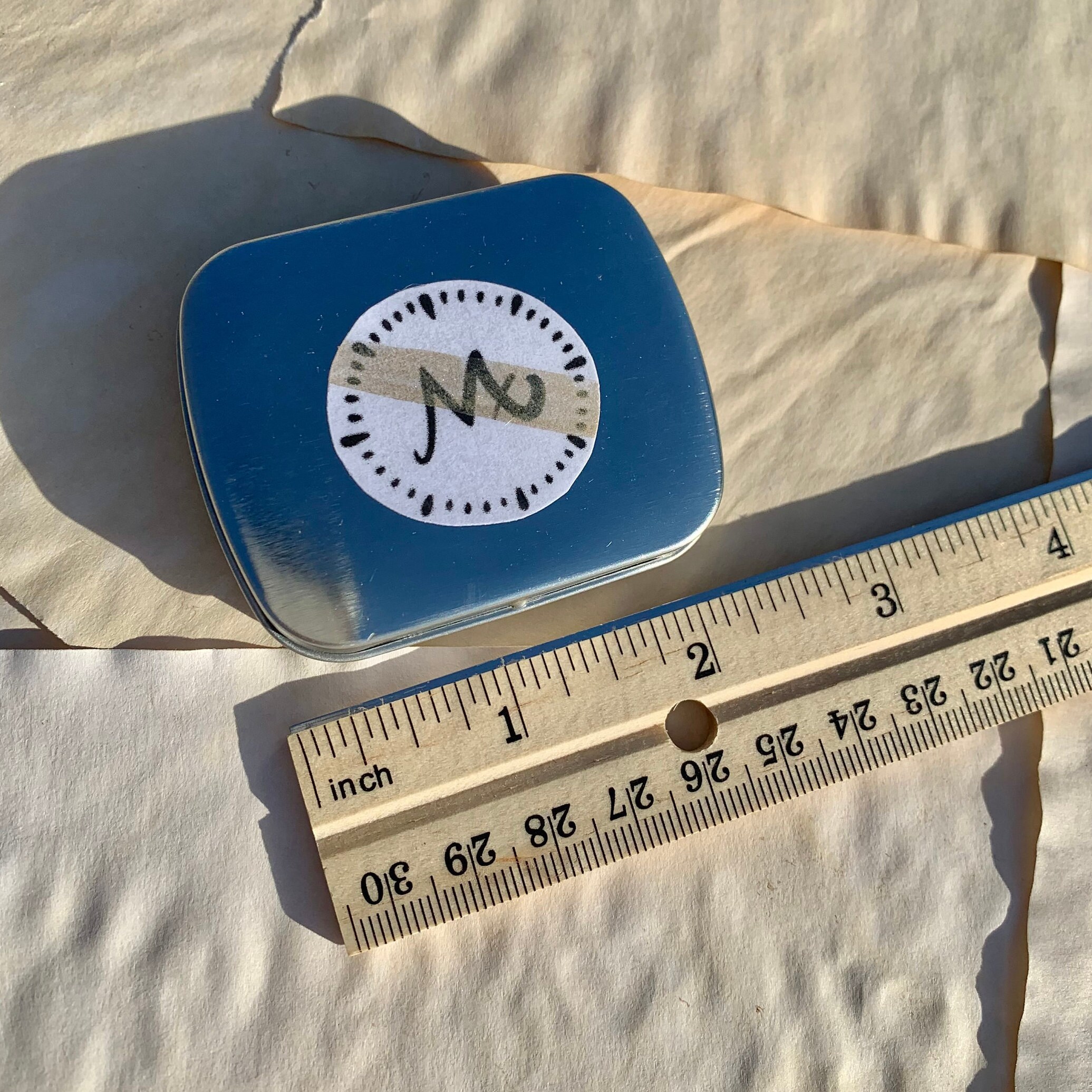 Magic Blue Clamshell Set Handmade Metallic Watercolor Paint - Etsy