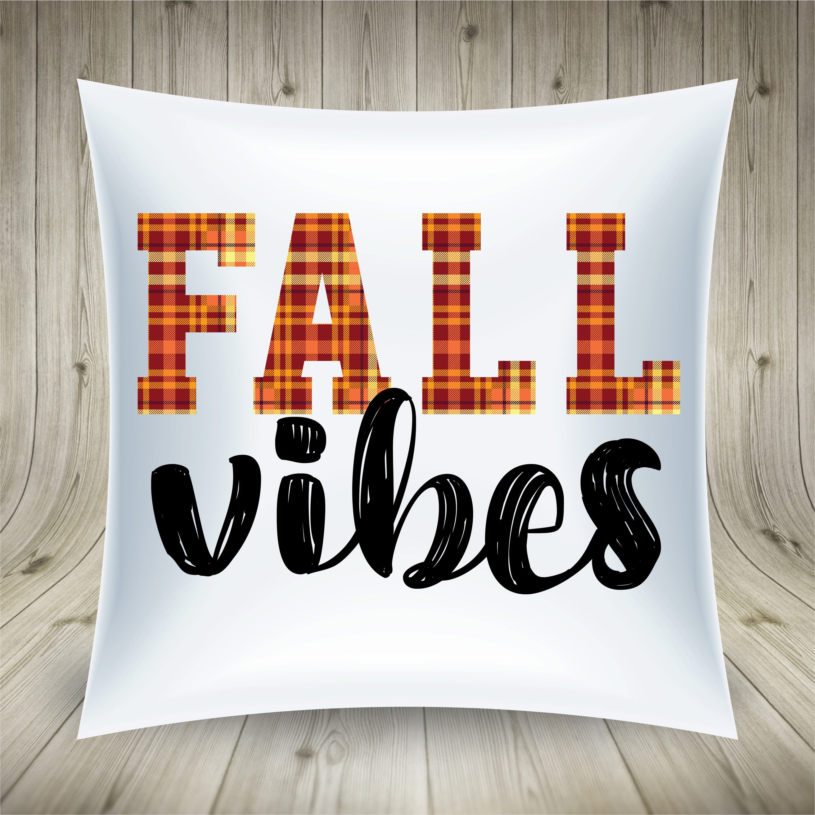 Fall Sublimation Designs Downloads Fall Vibes PNG Waterslide - Etsy