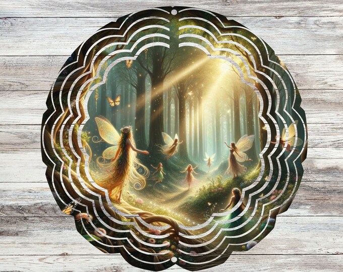 Fairy Wind Spinner PNG, Wind Spinner Sublimation Designs, Fairies Wind ...