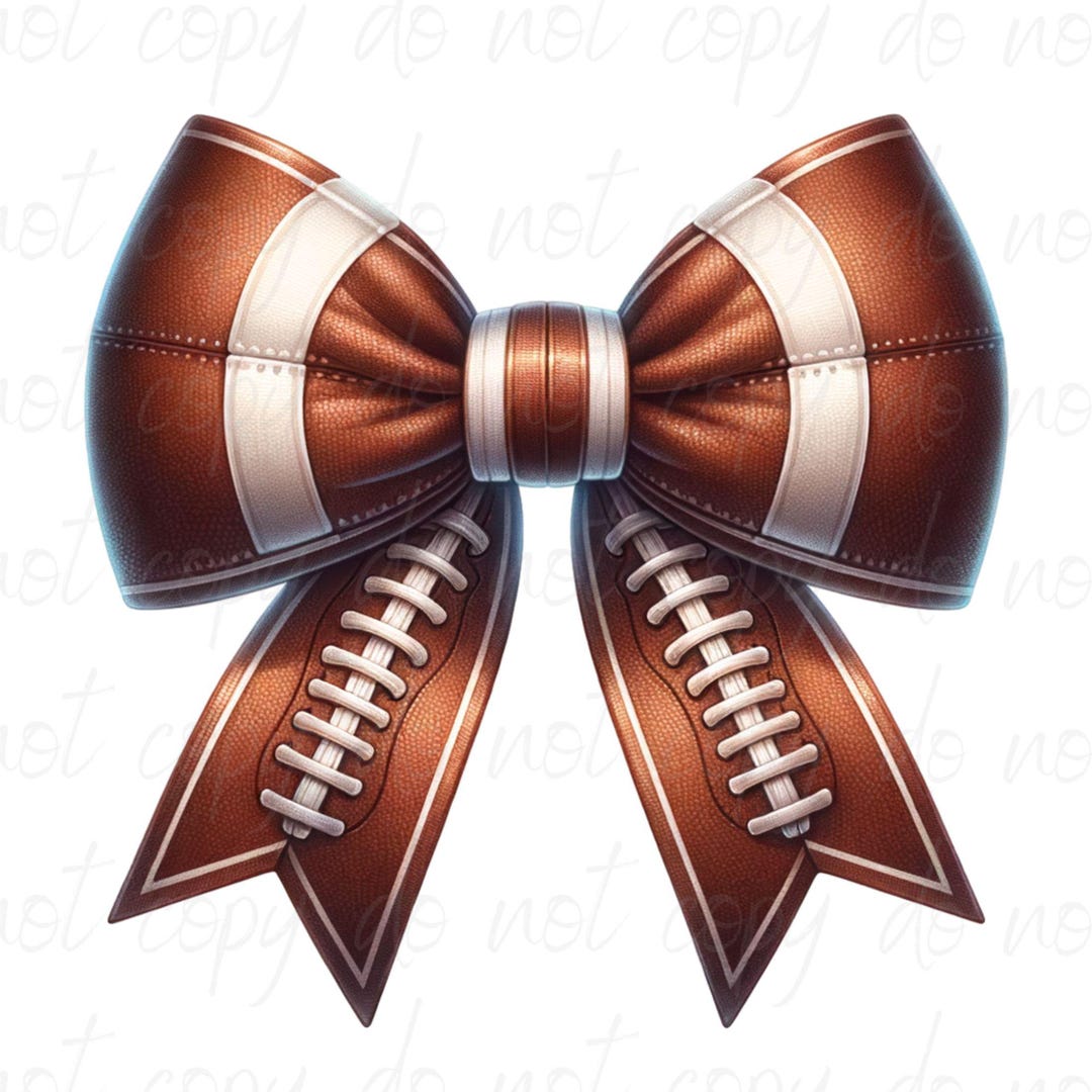 Football Bow PNG, Football Clipart, Football Bow Clipart, Sports ...