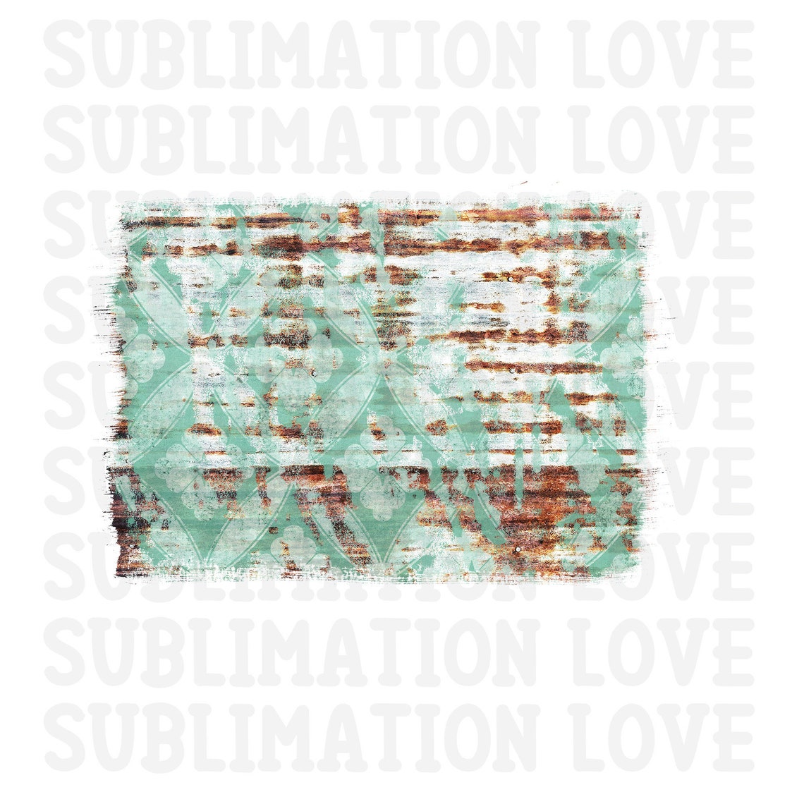 Rusty Metal Distressed Background Frame PNG Sublimation - Etsy