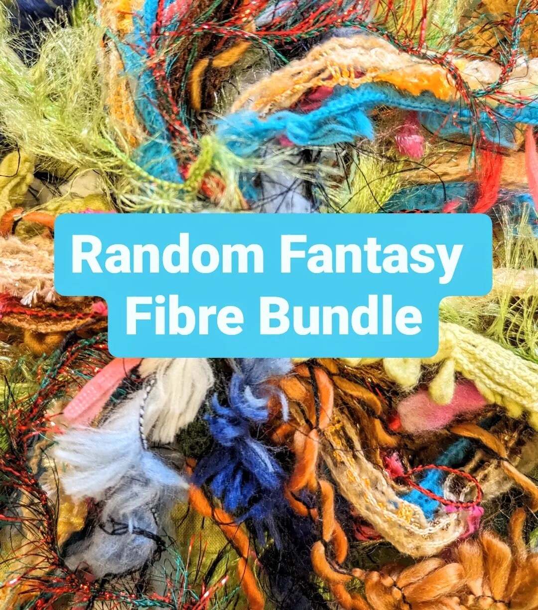 Random Fantasy Fibre Bundles 10 X 1-metres for Embroidery, Slow ...
