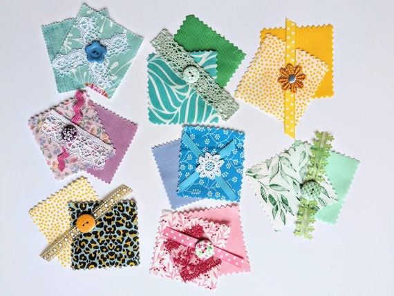 Craft Supplies & Tools Canvas & Fabric Journal Covers Slow Stitch ...