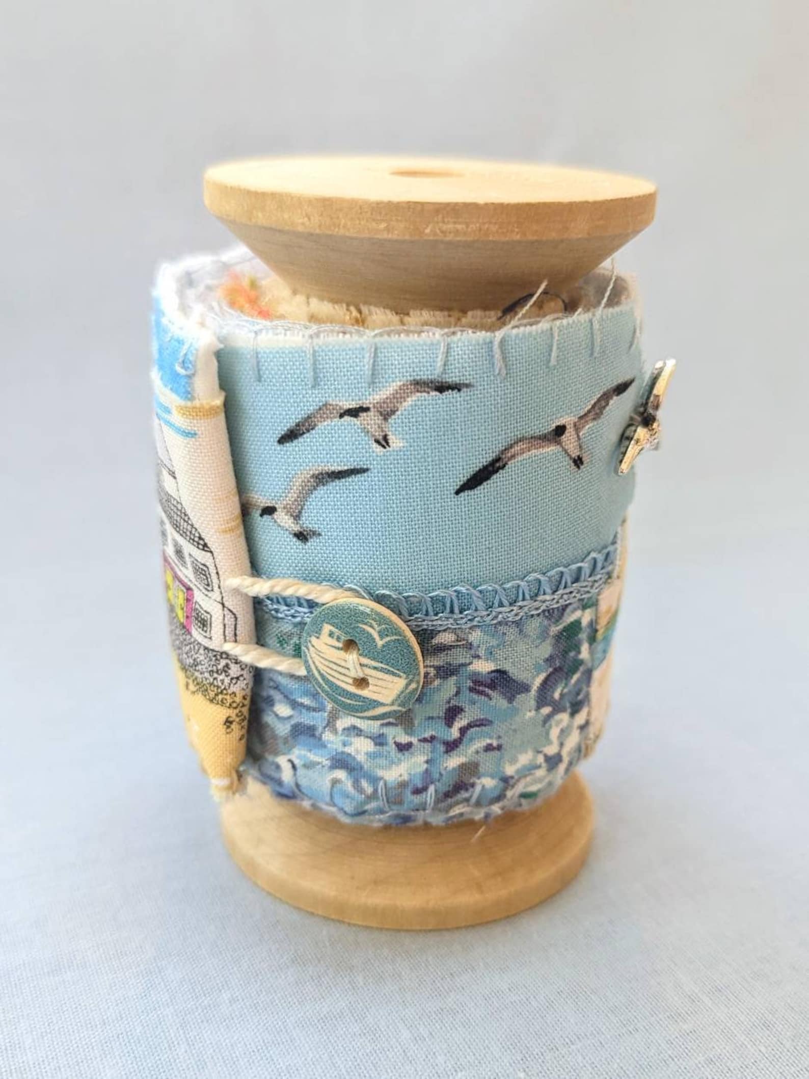 Make Your Own Slow Stitch Bobbin Kit Vintage Paris Style - Etsy