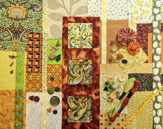 New World Inspiration Pack for Sewing, Slow Stitch, Patchwork, Mixed ...