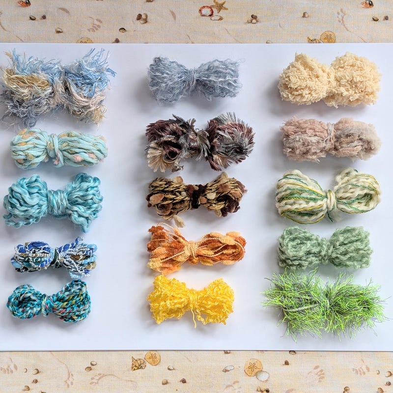 Textured Yarn - Etsy