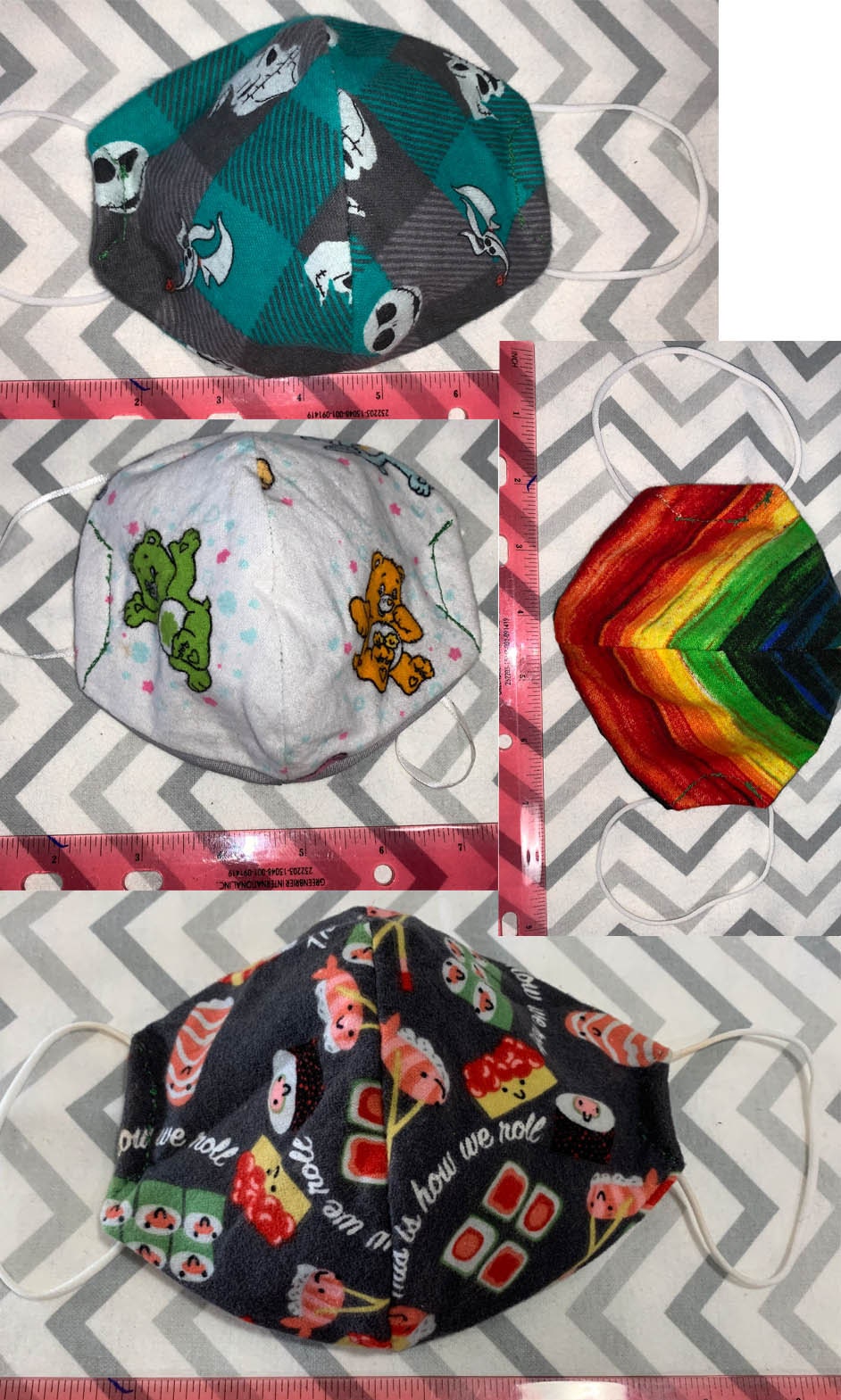 Sushi, This is How We ROLL Face Mask - Etsy