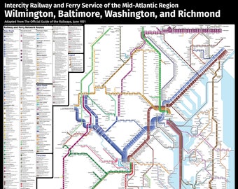 Historic Rail Map of Ithaca in 1921 - Etsy