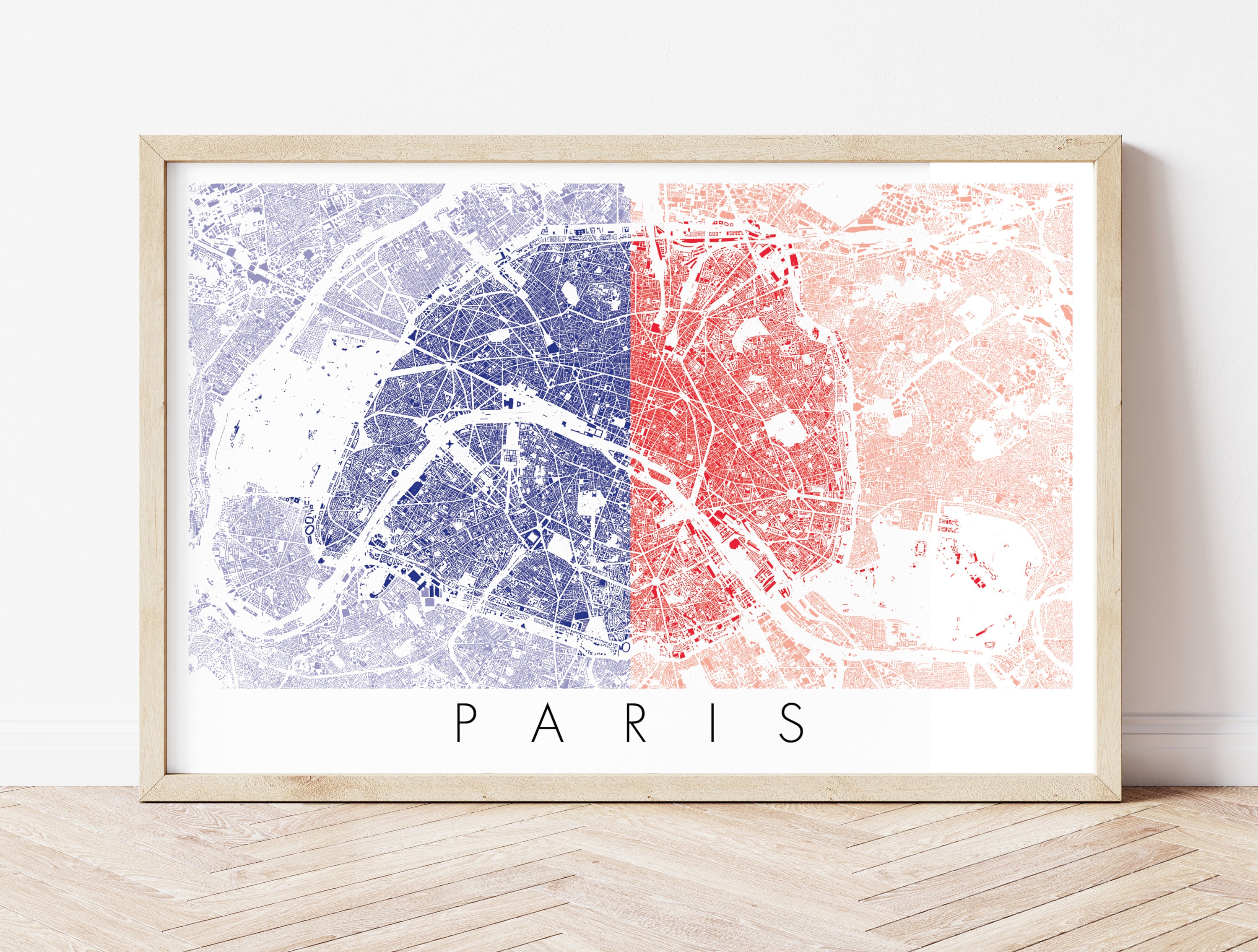 Custom Map of Anywhere in Any Color - Etsy
