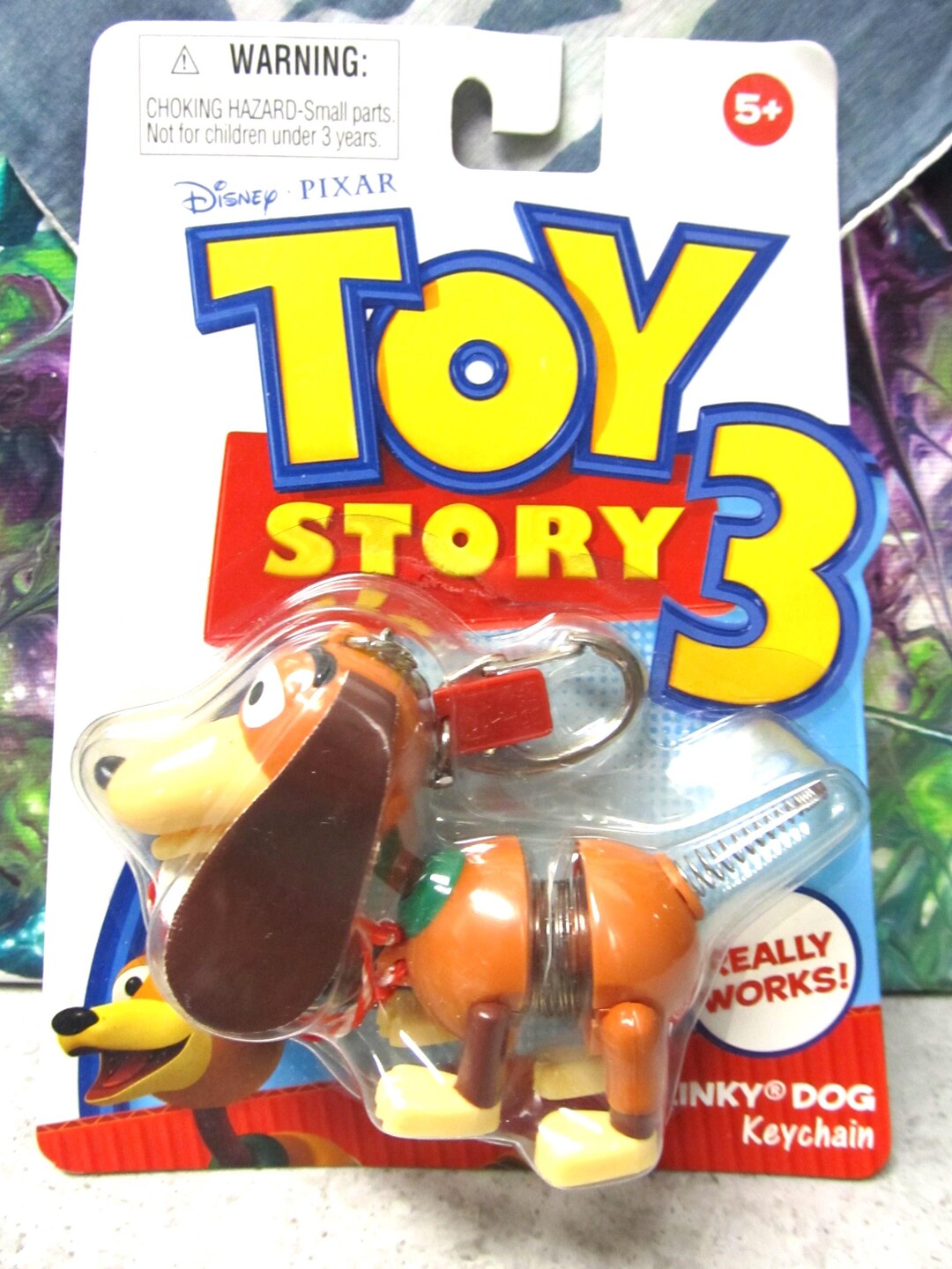 Disney Pixar Toy Story 3 SLINKY DOG KEYCHAIN Toy - Etsy