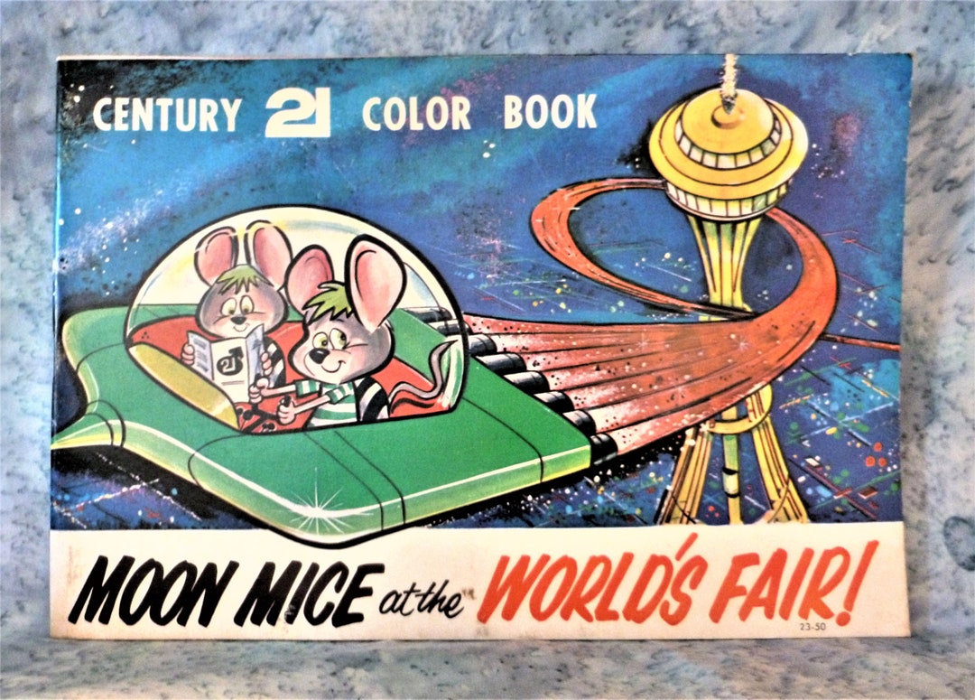 1962 Century 21 Moon Mice at the WORLD'S FAIR SEATTLE - Etsy
