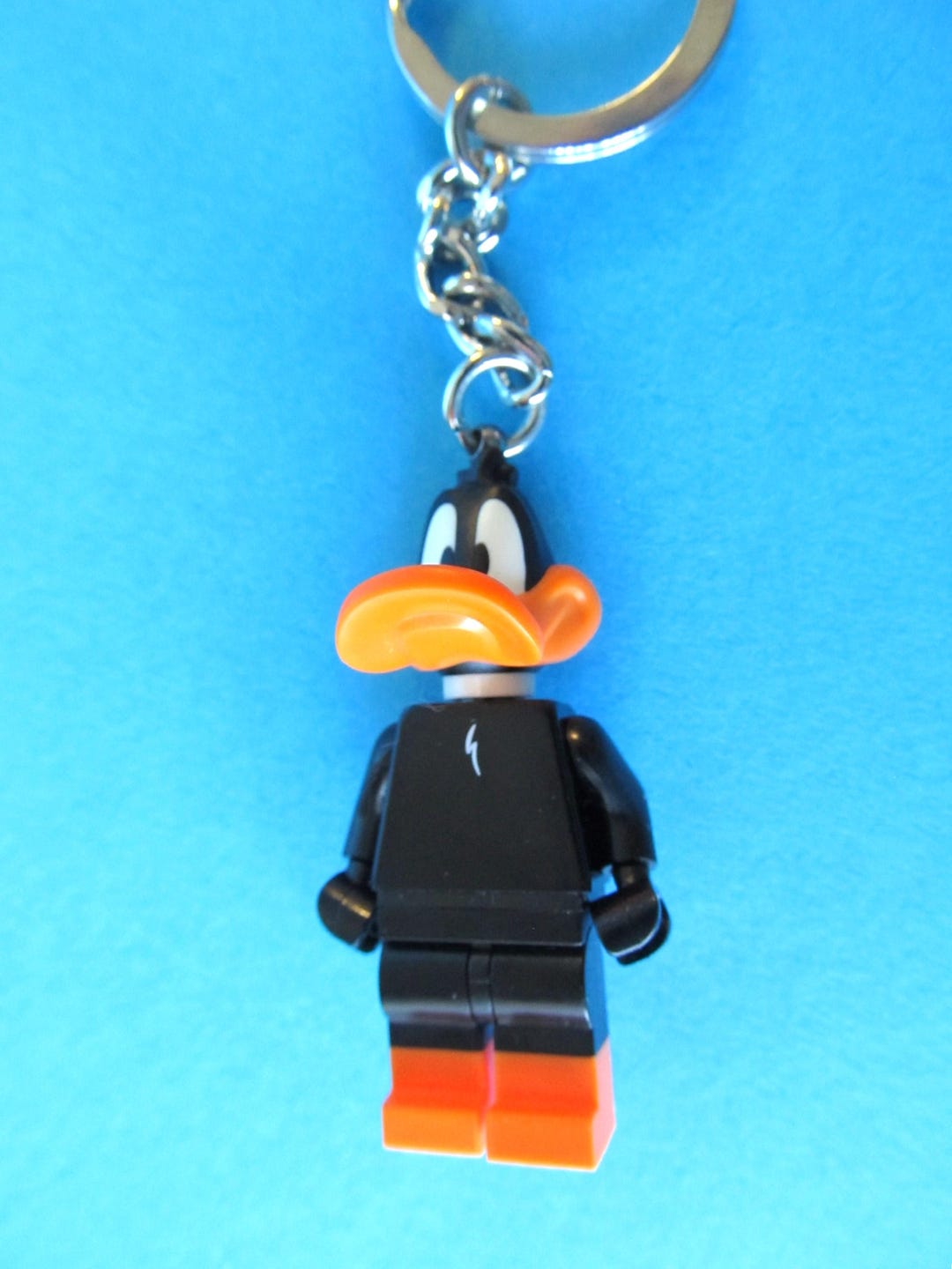 KEYCHAIN With DAFFY DUCK Movable Key Fob - Etsy
