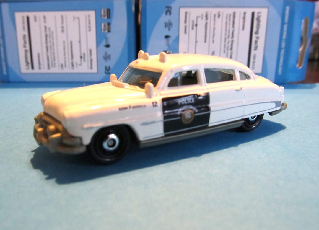 Matchbox 1951 HUDSON HORNET POLICE Car 1:64 2016 - Etsy