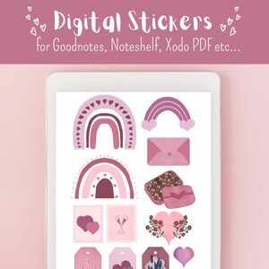 Digital and Functional Stickers for Digital Planners. Png. Goodnotes ...