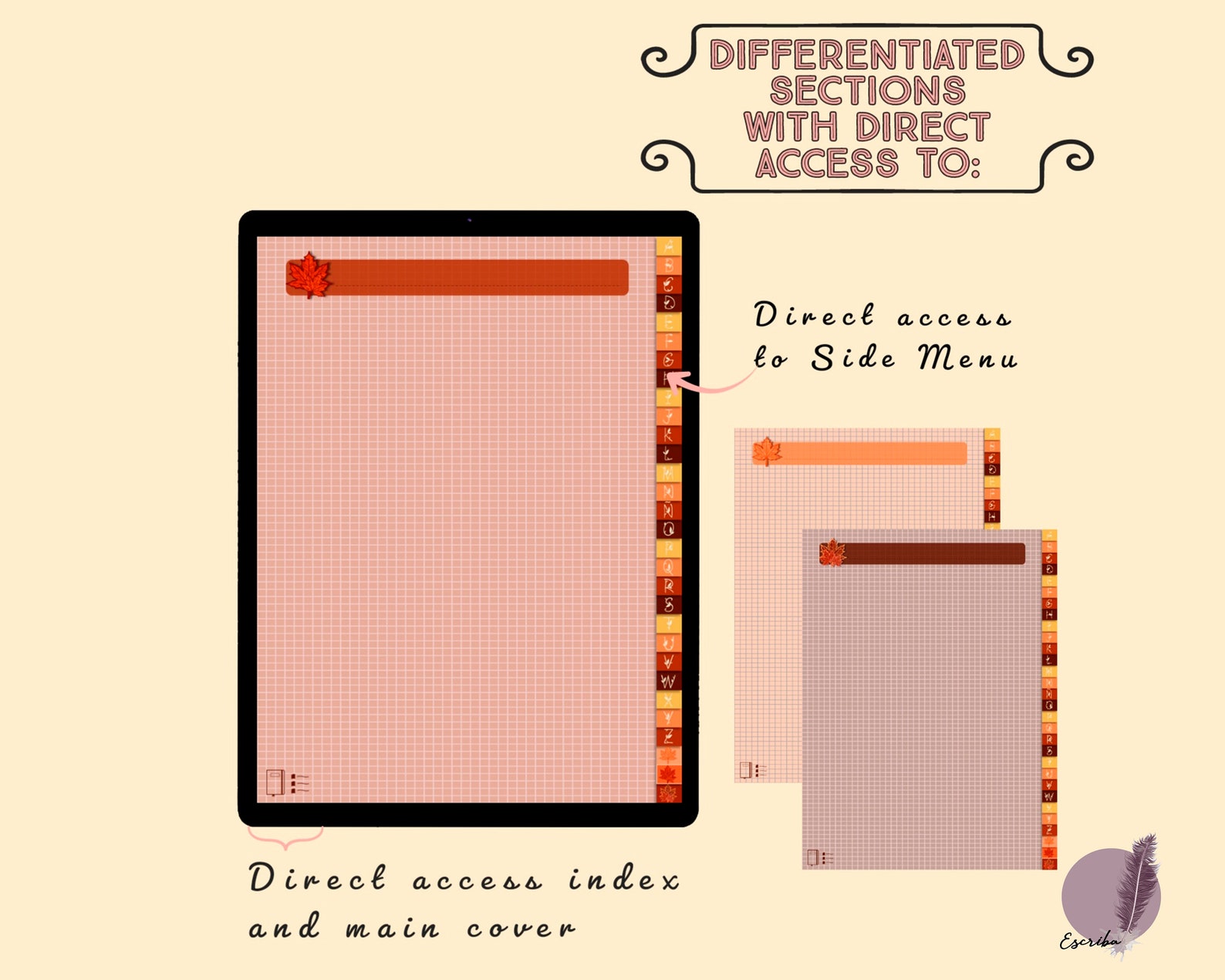 Digital Notebook Hyperlink Pdf. Digital Notebook for Notes App ...