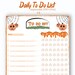 Halloween to Do List | Daily to Do List Printable and Digital | Daily ...