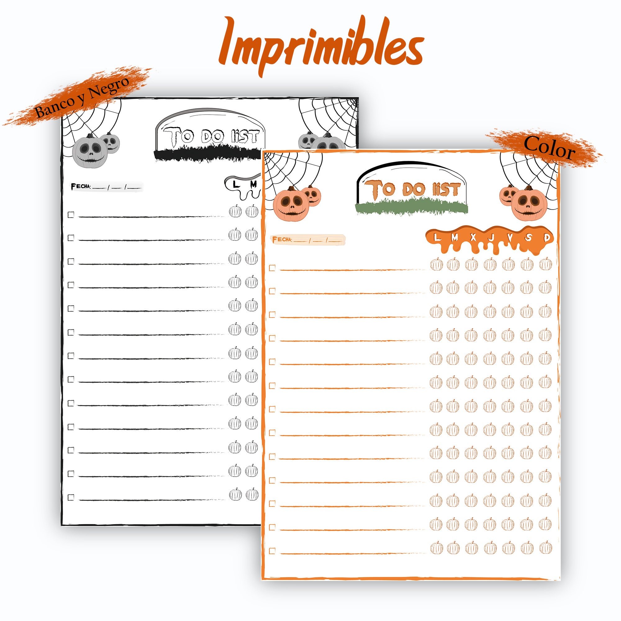 Halloween to Do List | Daily to Do List Printable and Digital | Daily ...