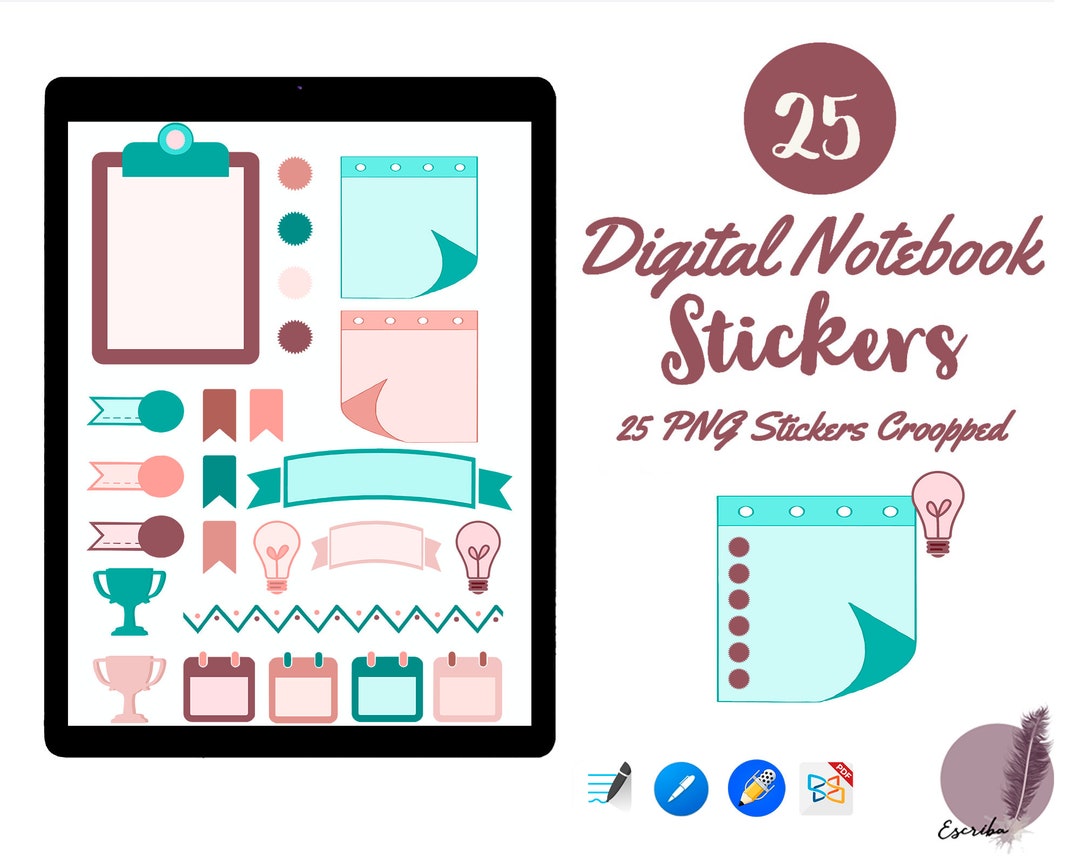 Digital Markers and Stickers. Transparent PNG Stickers. Stickers for ...