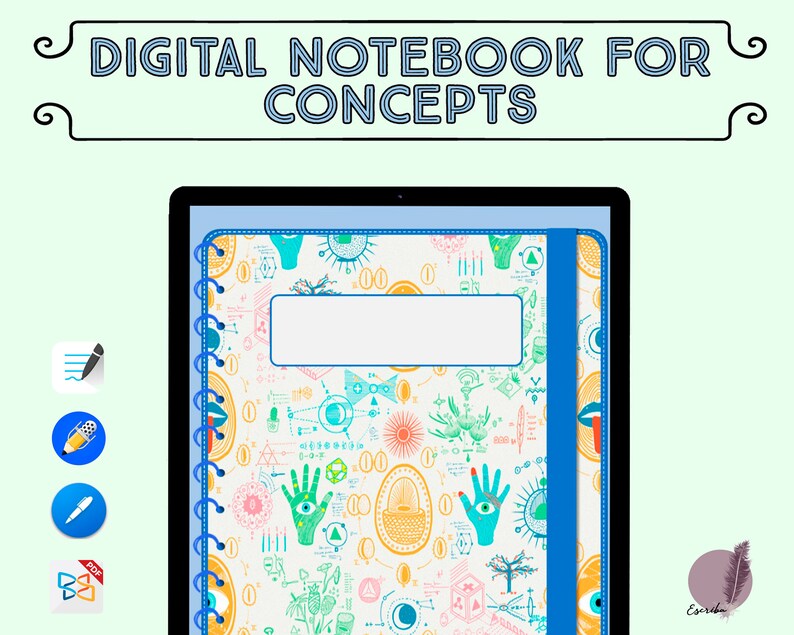 Hyperlink Notebook Digital-goodnotes Pdf - Etsy