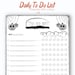 Halloween to Do List | Daily to Do List Printable and Digital | Daily ...