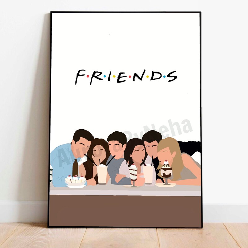 Friends Poster - Etsy UK