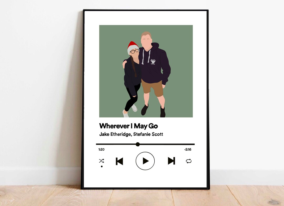 Custom Spotify Album Cover,custom Print From Photo,digital Print ...