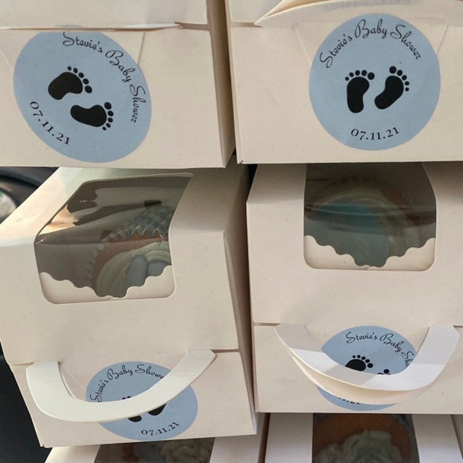 Custom Baby Shower Stickers Baby Shower Stickers Thank You - Etsy UK