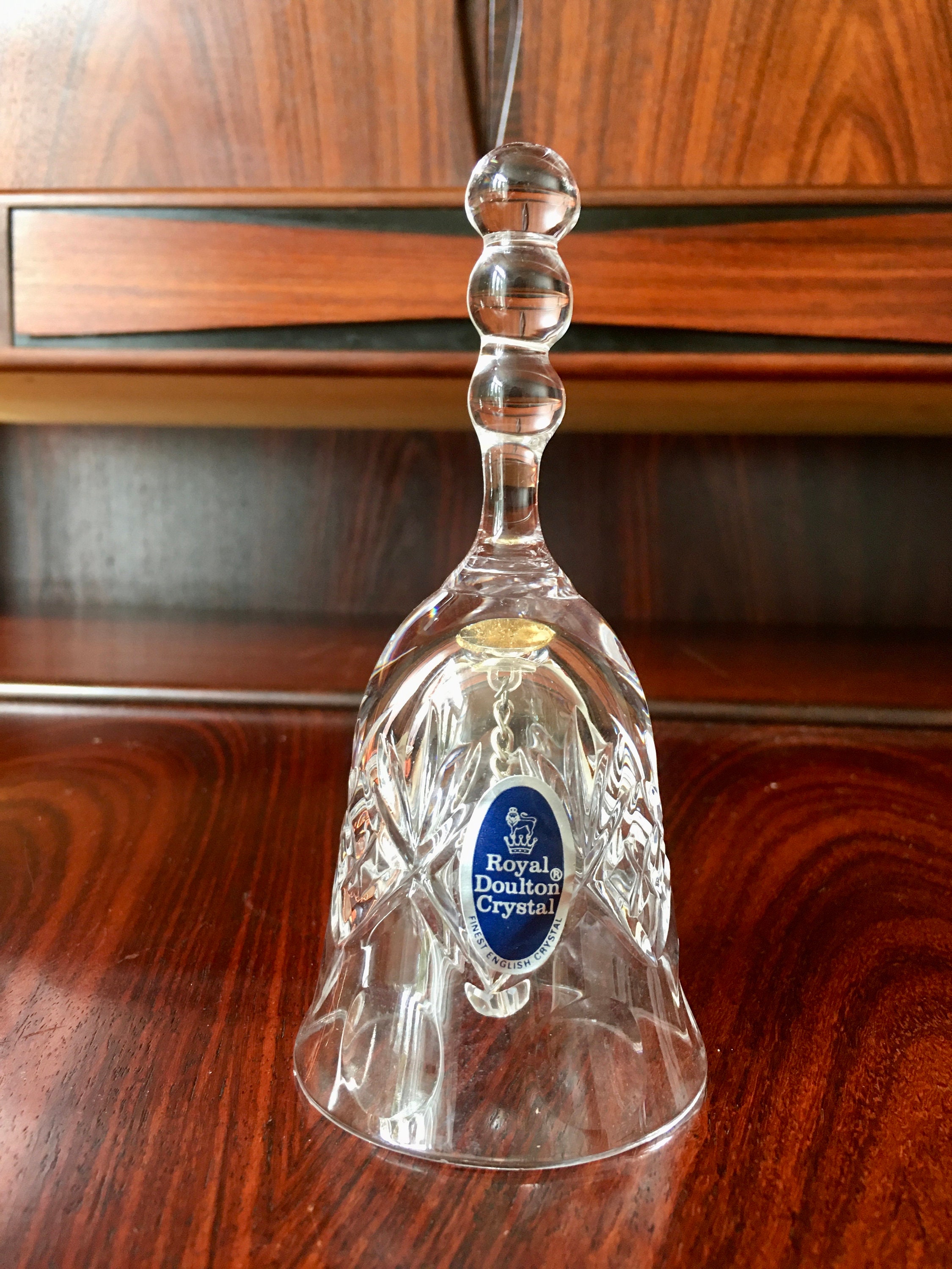 Royal Doulton Vintage Lead Crystal Cut Bell Gift Idea Crystal ...