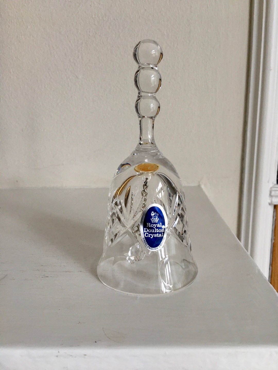 Royal Doulton Vintage Lead Crystal Cut Bell Gift Idea Crystal ...
