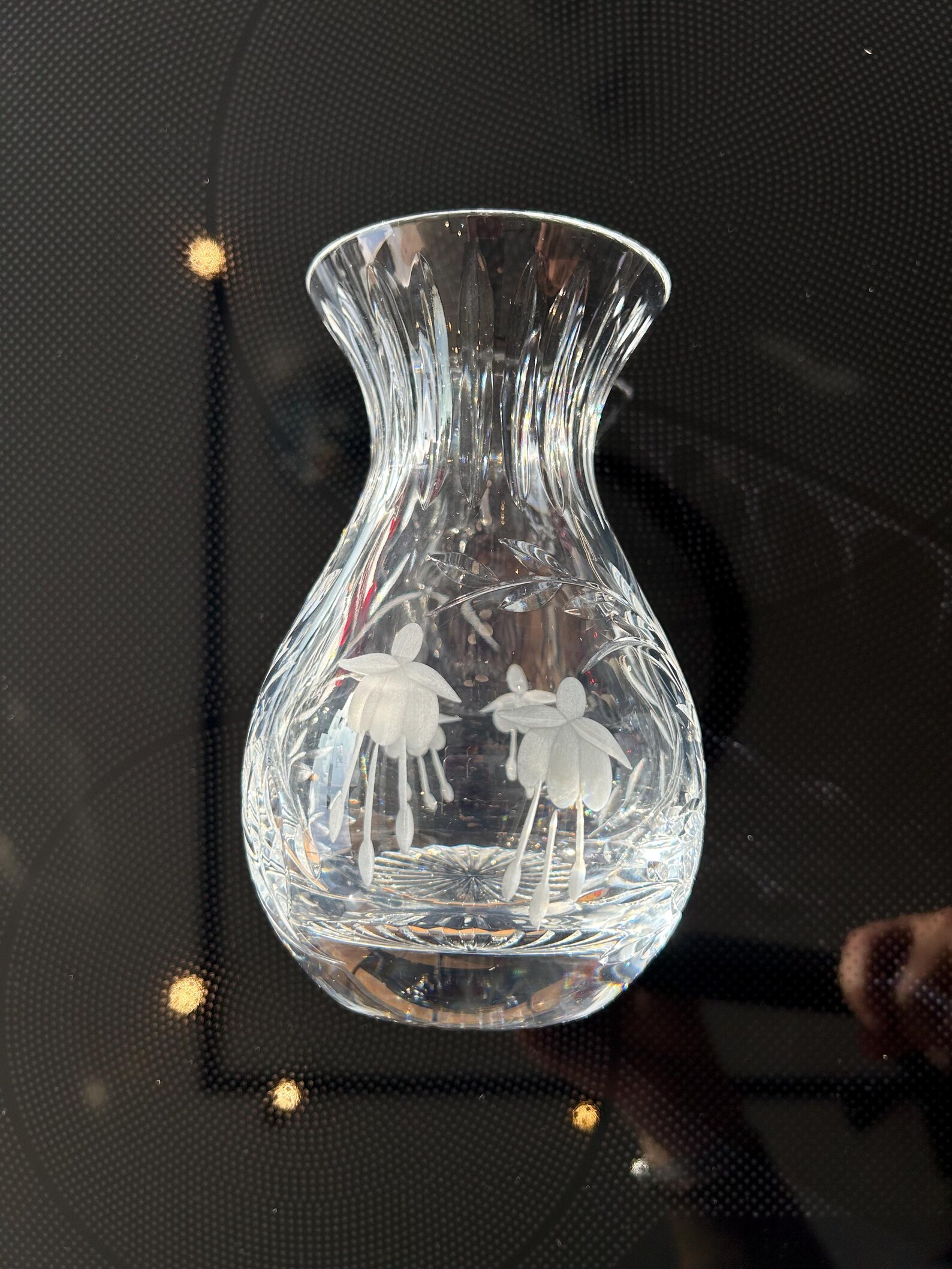 Stuart Crystal 6" Chloe Vase Cascade Replacement Collectible Display ...