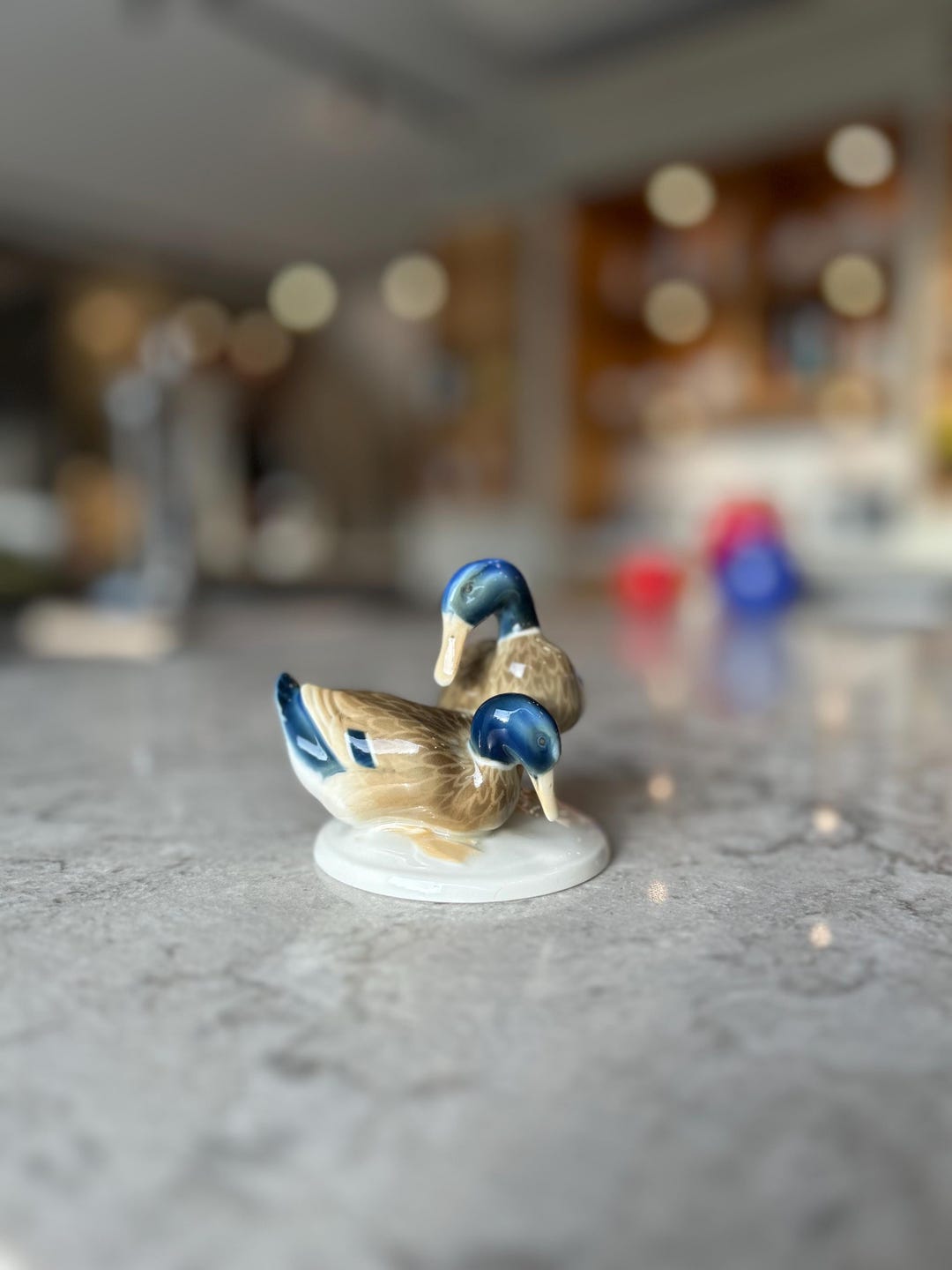 Hutschenreuther Kunstabteilung Selb Ducks Figurine Collectible German ...