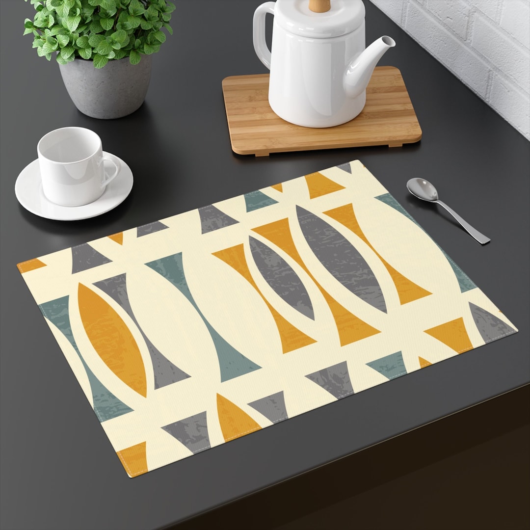 Mid Century Modern Placemats