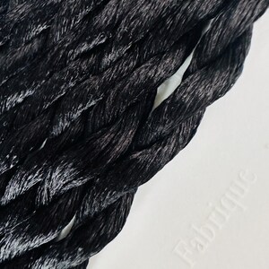 Fabrique Onyx Black Silk Embroidery Thread, Hand Dyed Embroidery Thread ...