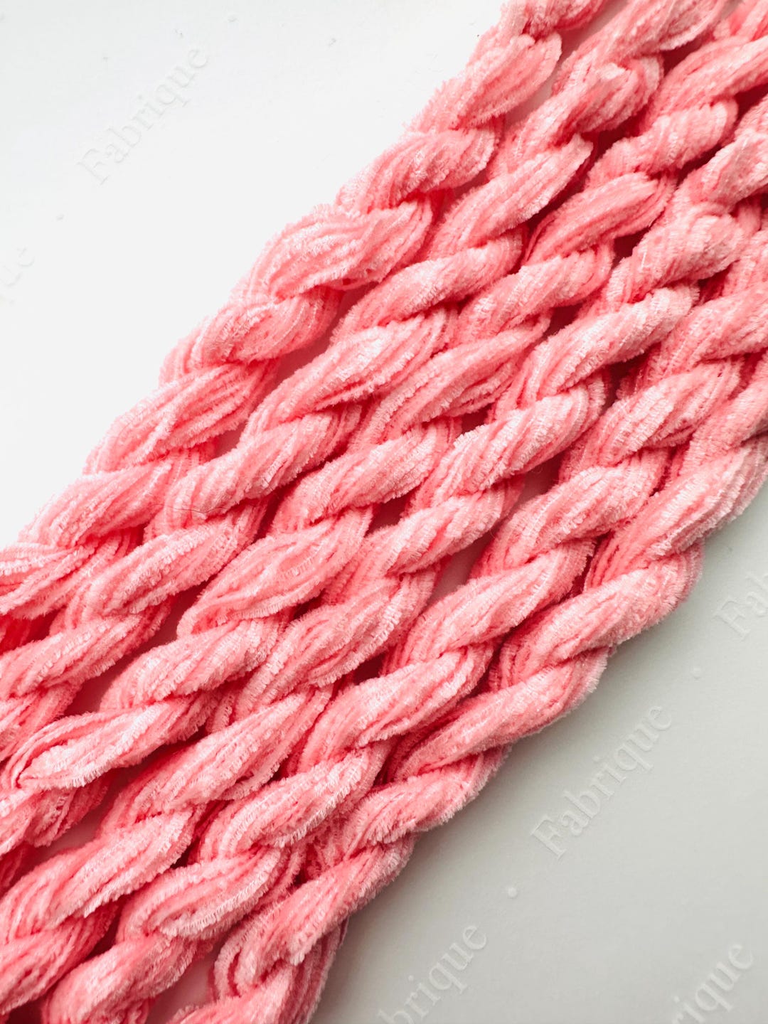 Bubble Gum Thin Chenille Embroidery Thread, Luneville Tambour Chenille ...