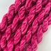 Hot Pink 2mm Chenille Embroidery Thread, Luneville Tambour Chenille ...