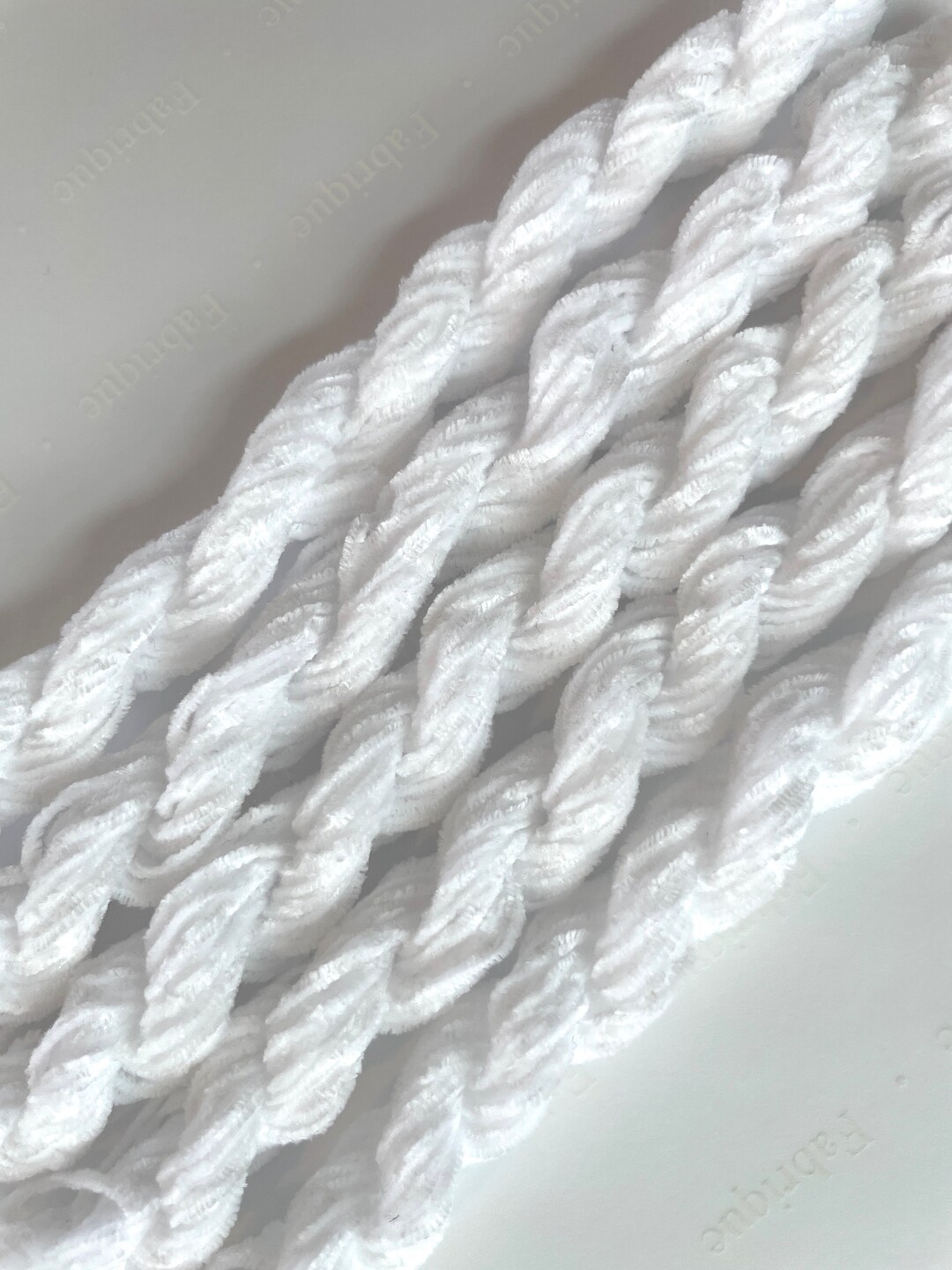 Snow 2mm Chenille Embroidery Thread, Luneville Tambour Chenille, Fine ...