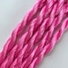 Fabrique Vivid Pink Silk Embroidery Thread Hand Dyed - Etsy