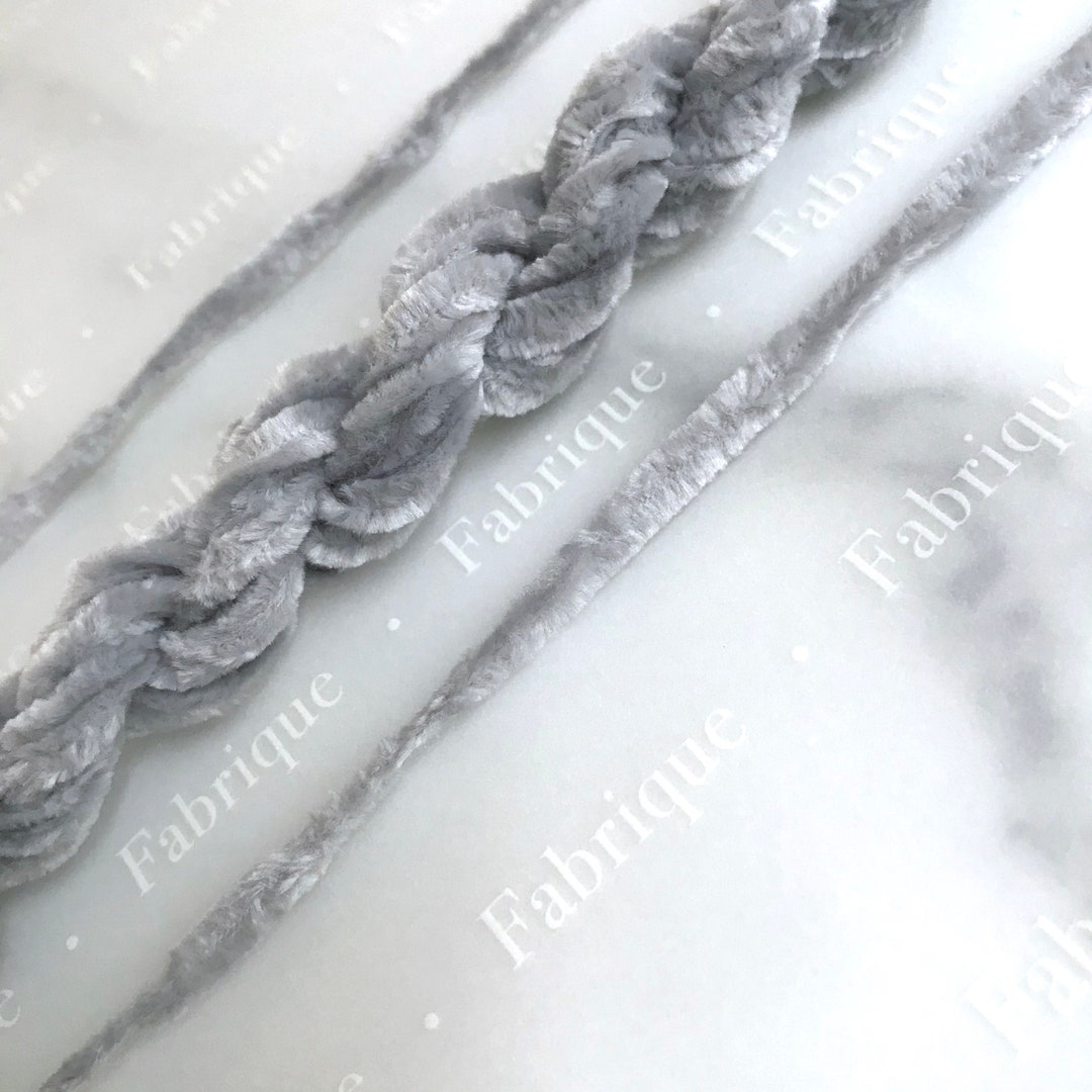 Gray Day 4mm Chenille Embroidery Thread, Luneville Tambour Chenille ...