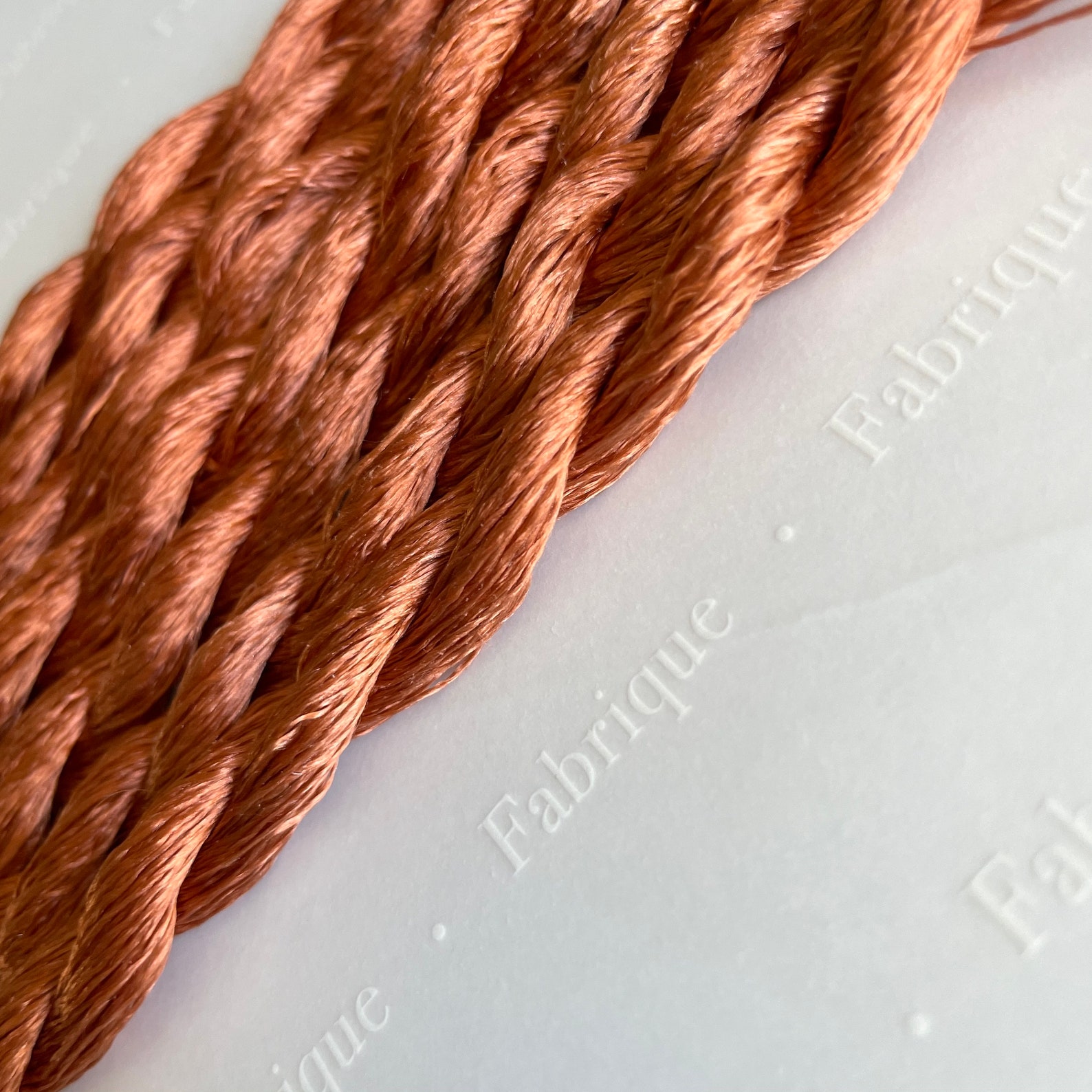 Copper Silk Embroidery Thread Hand Dyed Embroidery Thread - Etsy UK